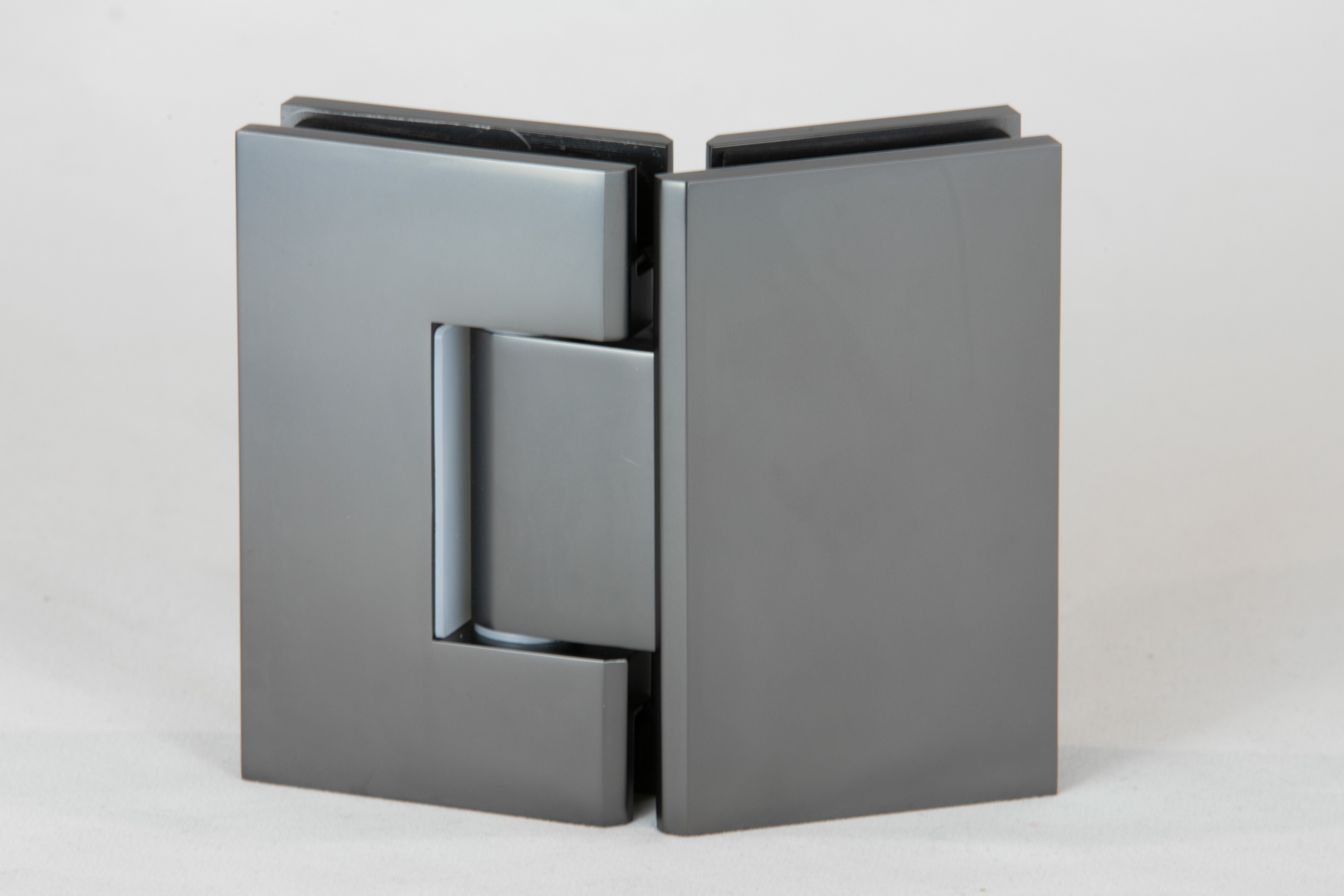 Gun Black Dumb Oil Shower Hardware - Elite Glass Solutions